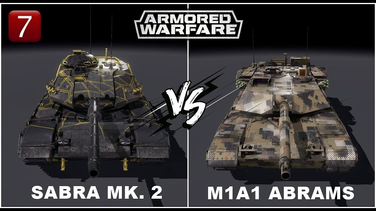 Armored Warfare: Проект Армата - SABRA MK. 2🔸️M1A1 ABRAMS - YouTube