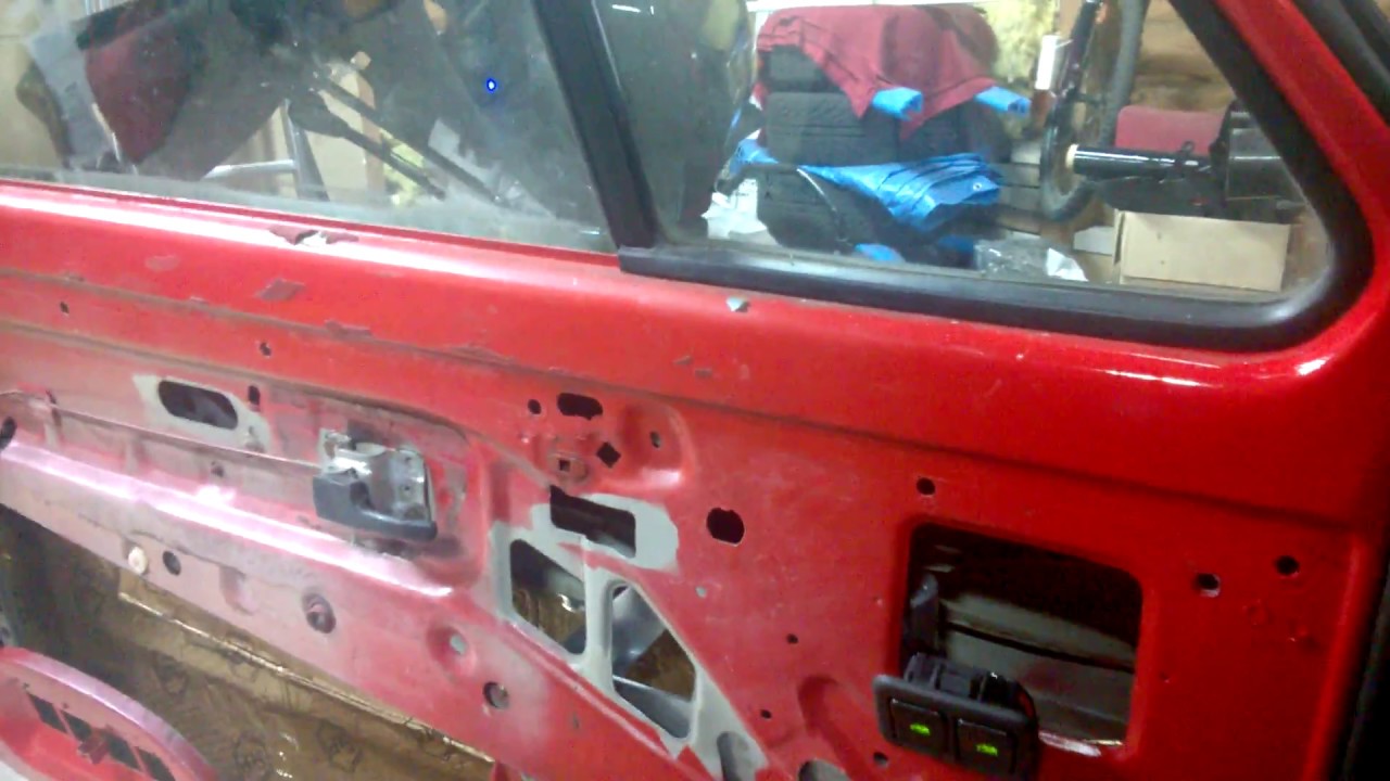 Golf MK1 Cabrio power windows front - YouTube