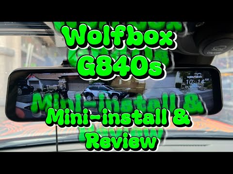 WolfBox G840S - Mini-install and review! - YouTube