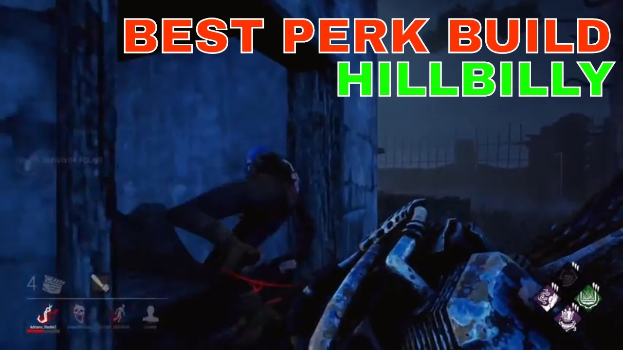 HILLBILLY'S BEST PERK BUILD - ESPORTS PRO PLAYER - Dead By Daylight ...
