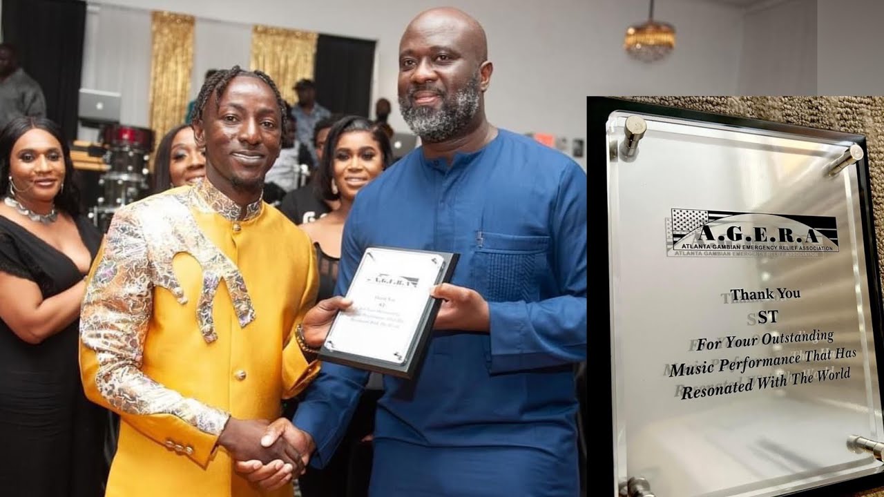 ST Gambian Dream Receive his Achievement AWARD in the US 🇺🇸 - YouTube