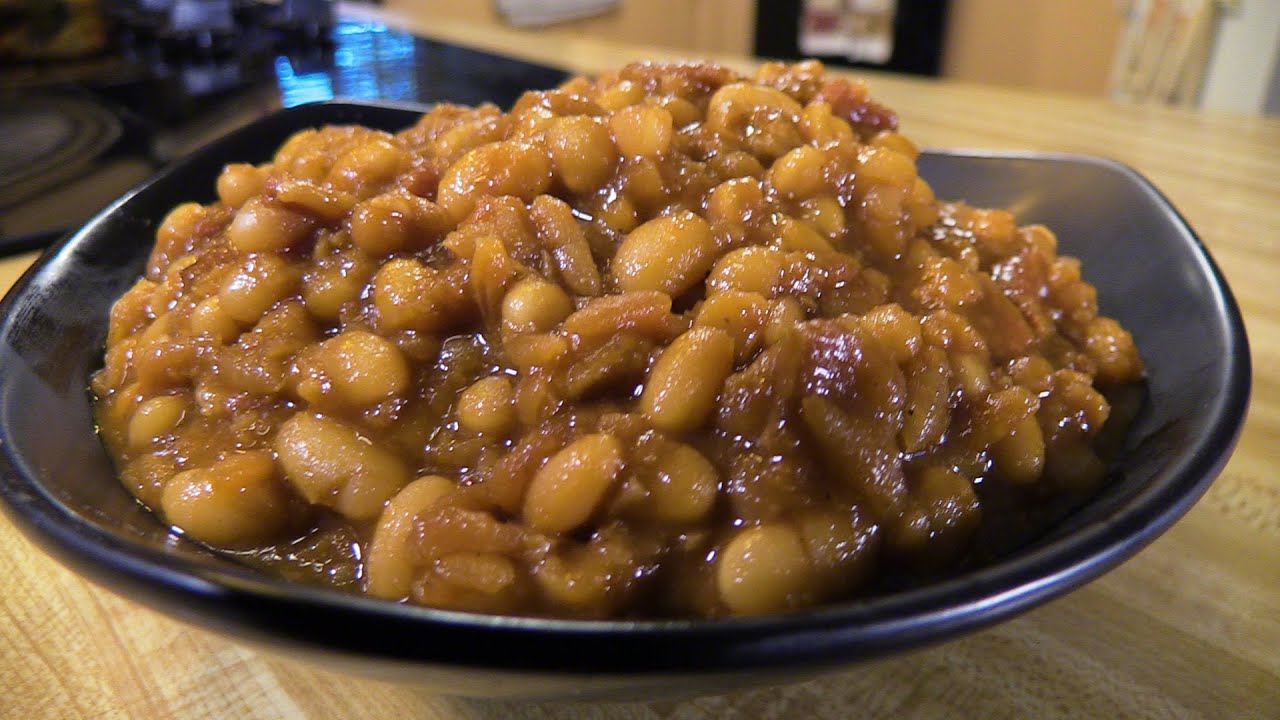 Homemade Baked Sweet Beans - YouTube