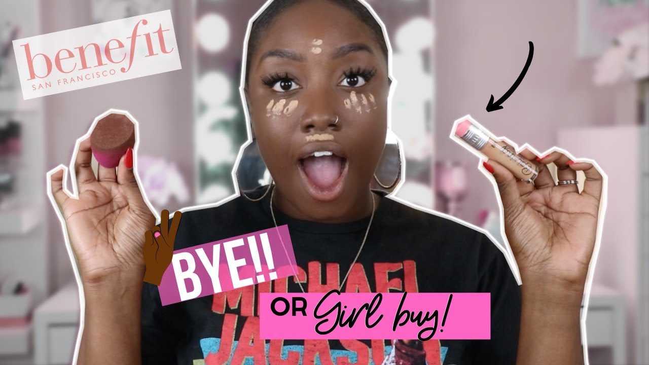 Benefit Boing cakeless concealer REVIEW + DEMO - YouTube