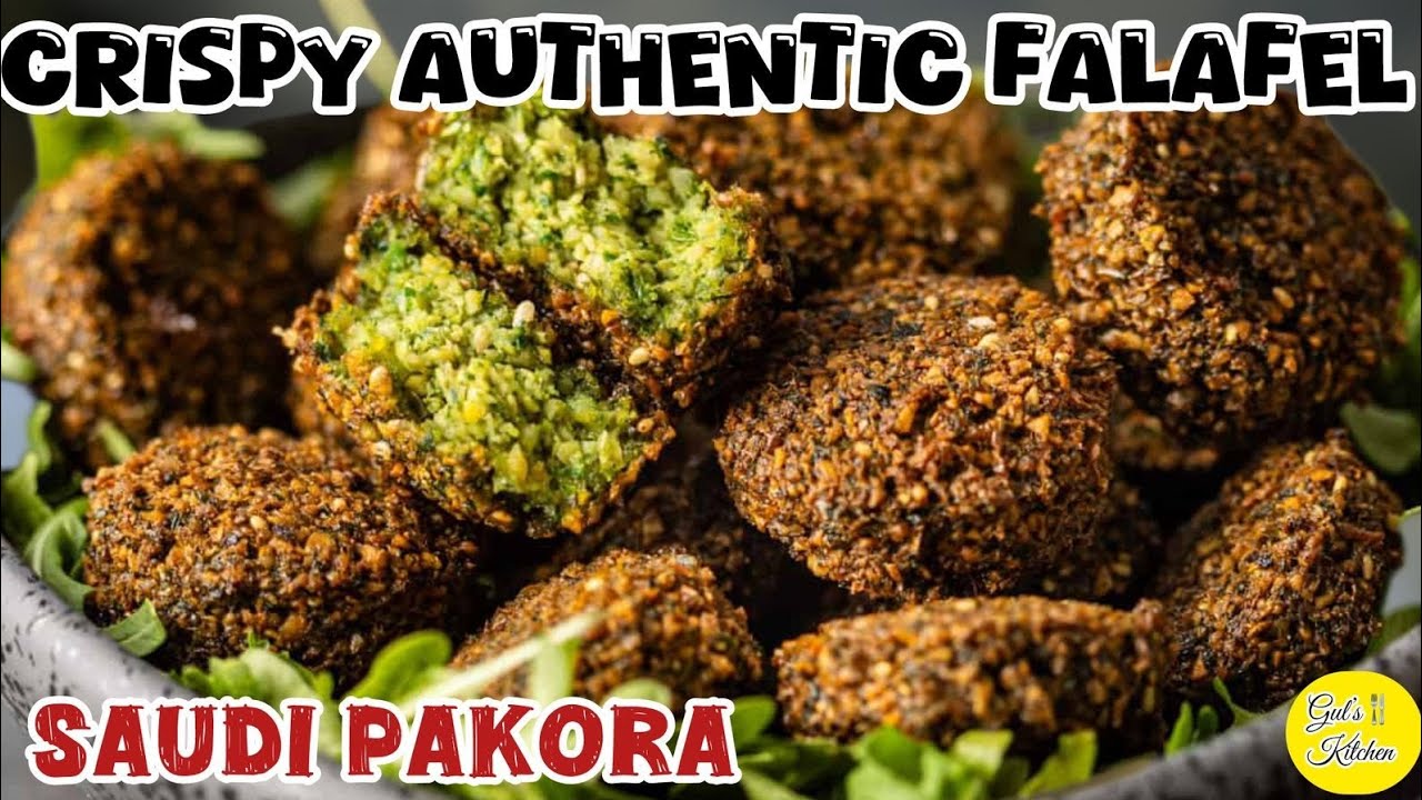 Falafel Recipe/Crispy Authentic Falafel Recipe/Fries Falafel Recipe by ...