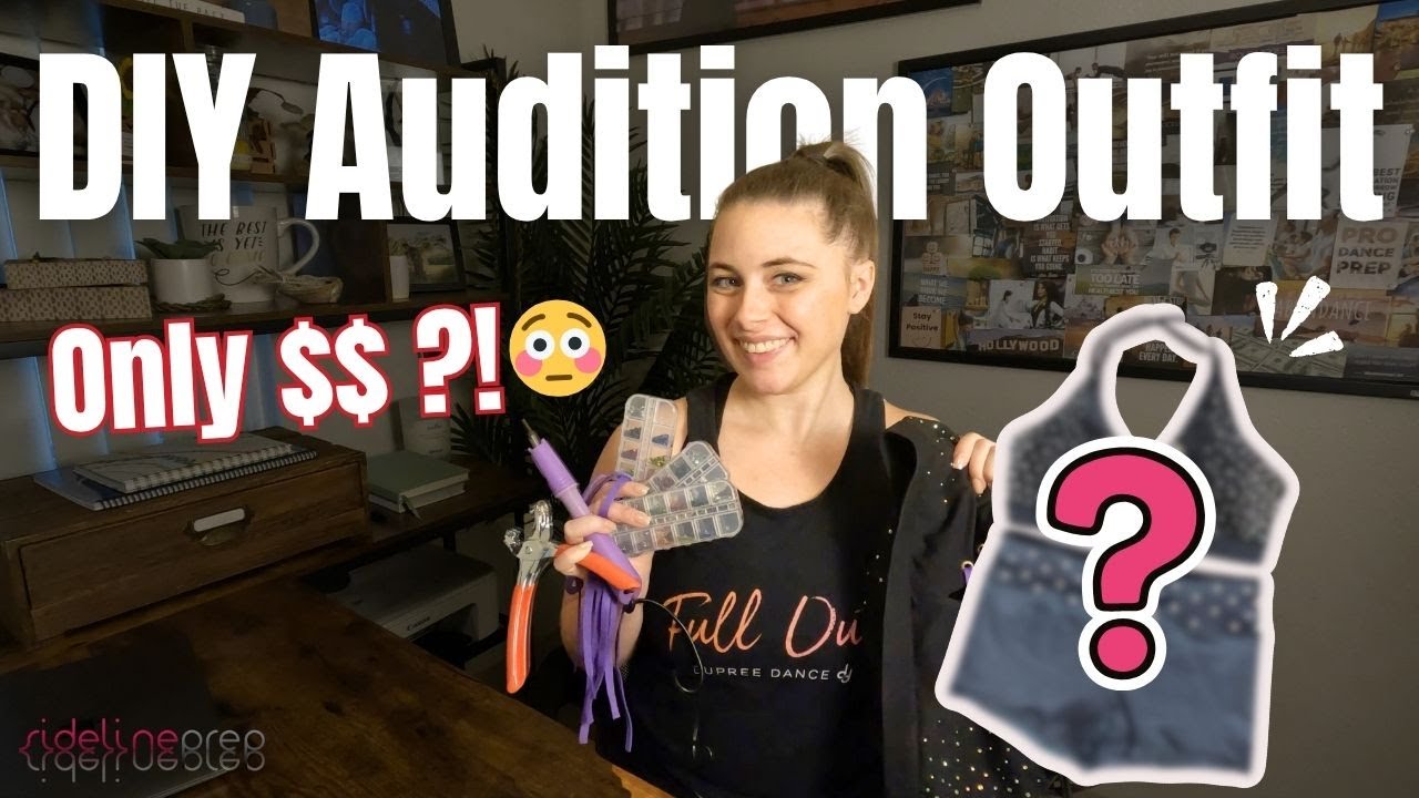 DIY Pro Cheer Audition Outfit Under $80 💎 | How to Make a Custom ...