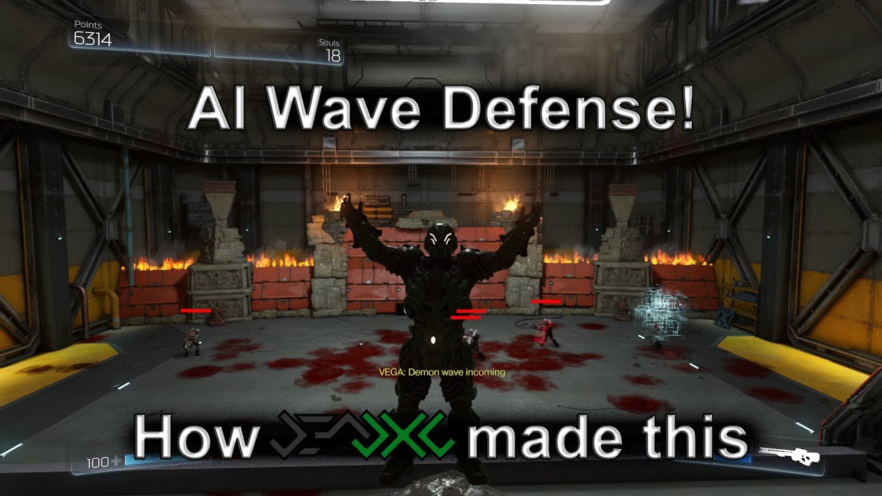 AI Wave Defense - How I made this Doom Snapmap - YouTube