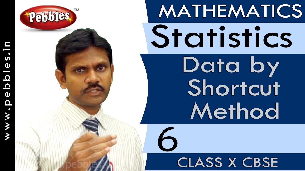Data by Shortcut Method | Statistics | Mathematics | CBSE Class 10 ...