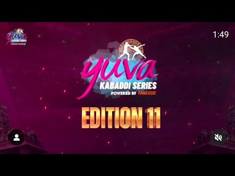🔴LIVE:- YUVA KABADDI SERIES SEASON 11 - YouTube