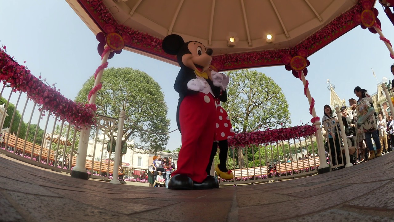 Hkdl last day Minnie and Mickey - YouTube