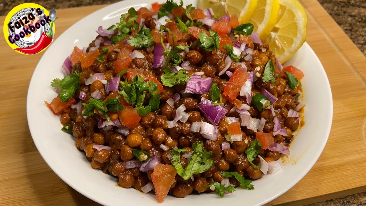 KALA CHANA | KALA CHANA CHAAT RECIPE | KALA CHANA MASALA RECIPE | KALA ...
