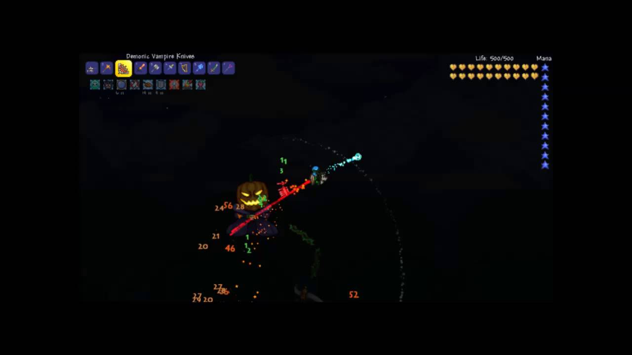 Especial Halloween - Terraria - PumpkinMoon - - YouTube