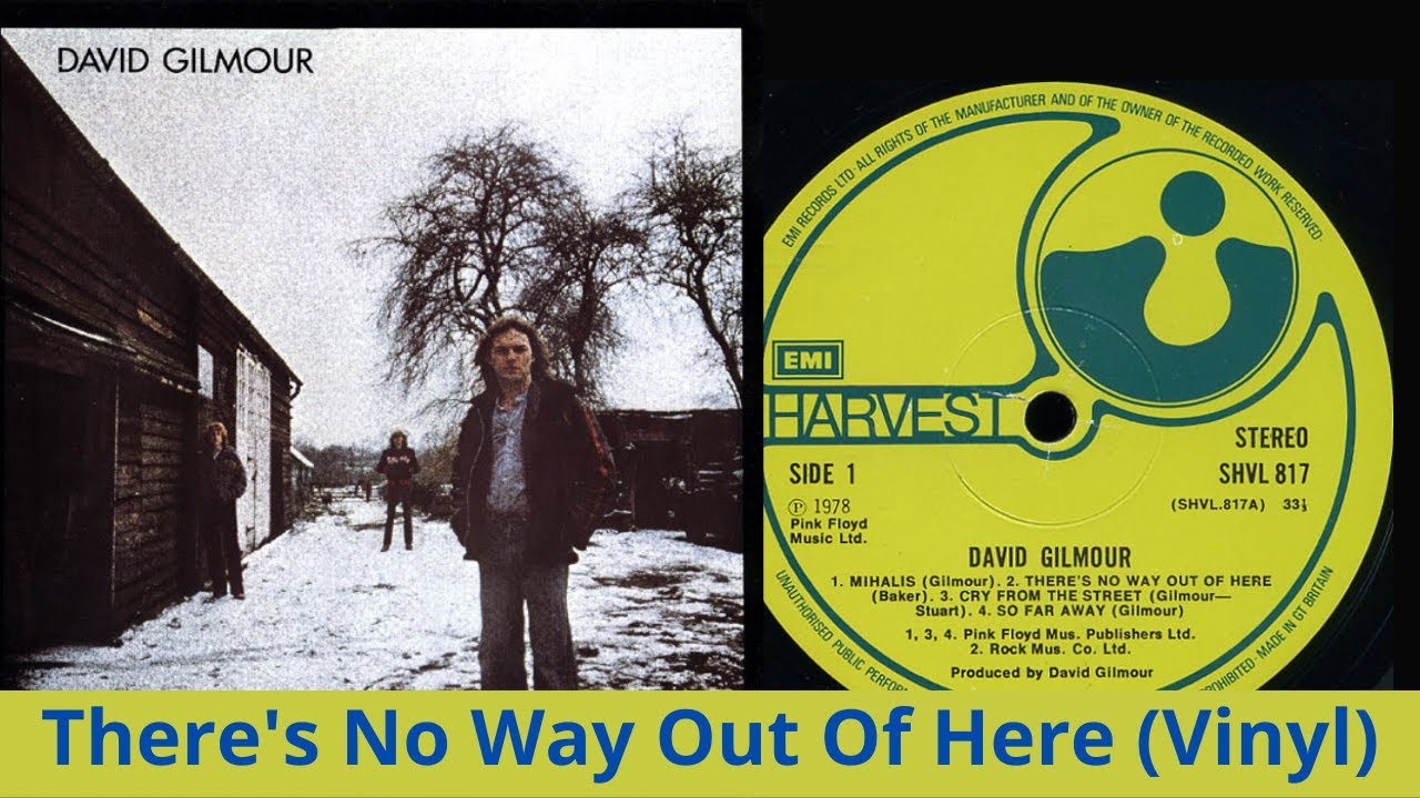 [DAVID GILMOUR] - There's No Way Out Of Here (Vinyl Rip -Technics ...