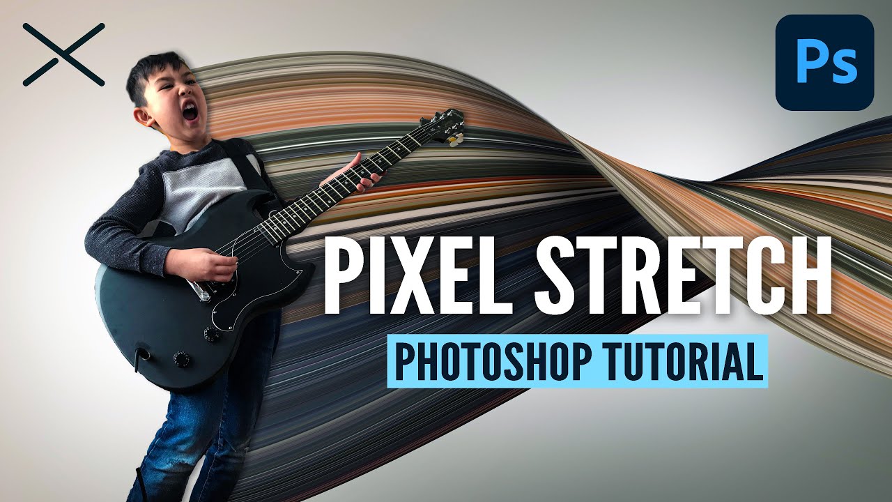 PIXEL STRETCH Effect in Photoshop CC Tutorial - YouTube