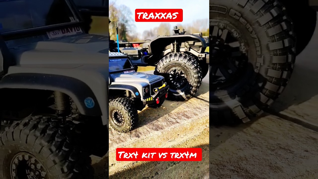 TRAXXAS TRX4 kit vs TRX4M - YouTube