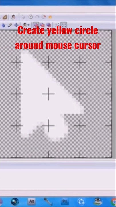 HOW TO MAKE YELLOW CIRCLE AROUND MOUSE CURSOR #howto #shorts - YouTube