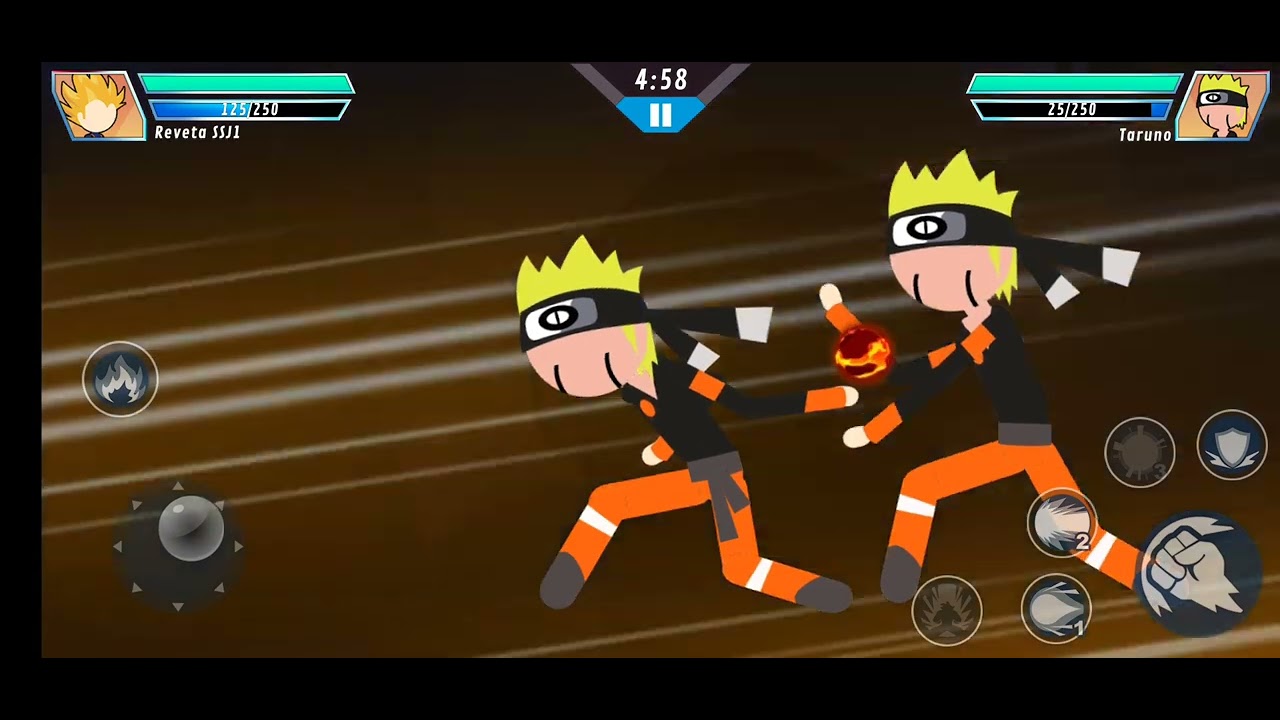 Naruto vs Vegeta Batalla - YouTube