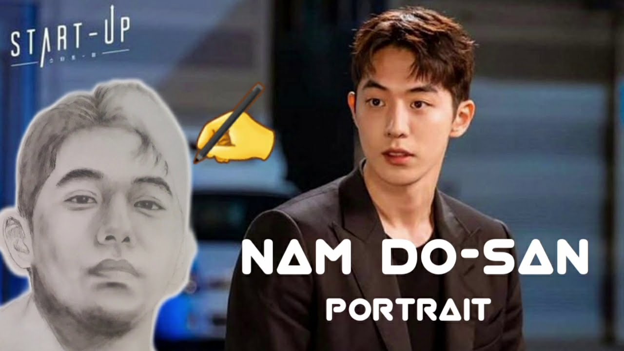 Nam Do-San Portrait | Graphite #StartUp - YouTube