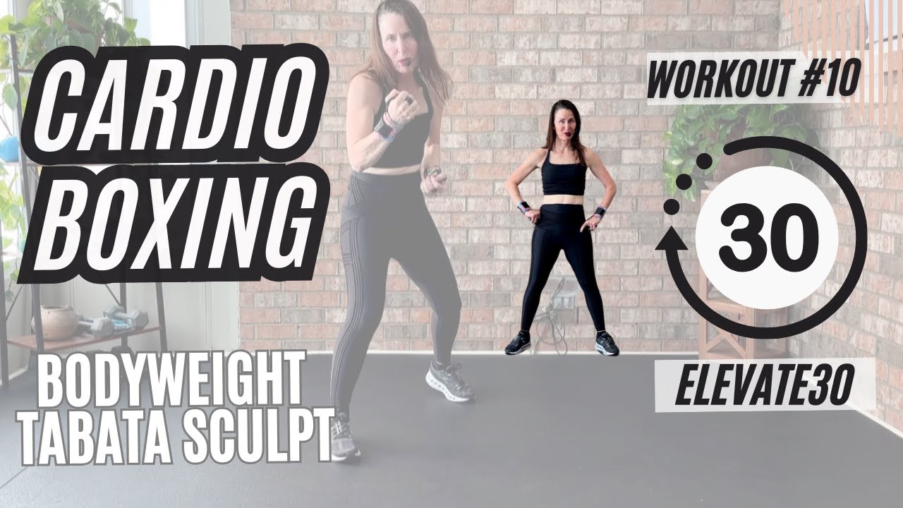 DAY 10 - Cardio Boxing & Bodyweight HIIT: Burn Fat, Boost Power ...