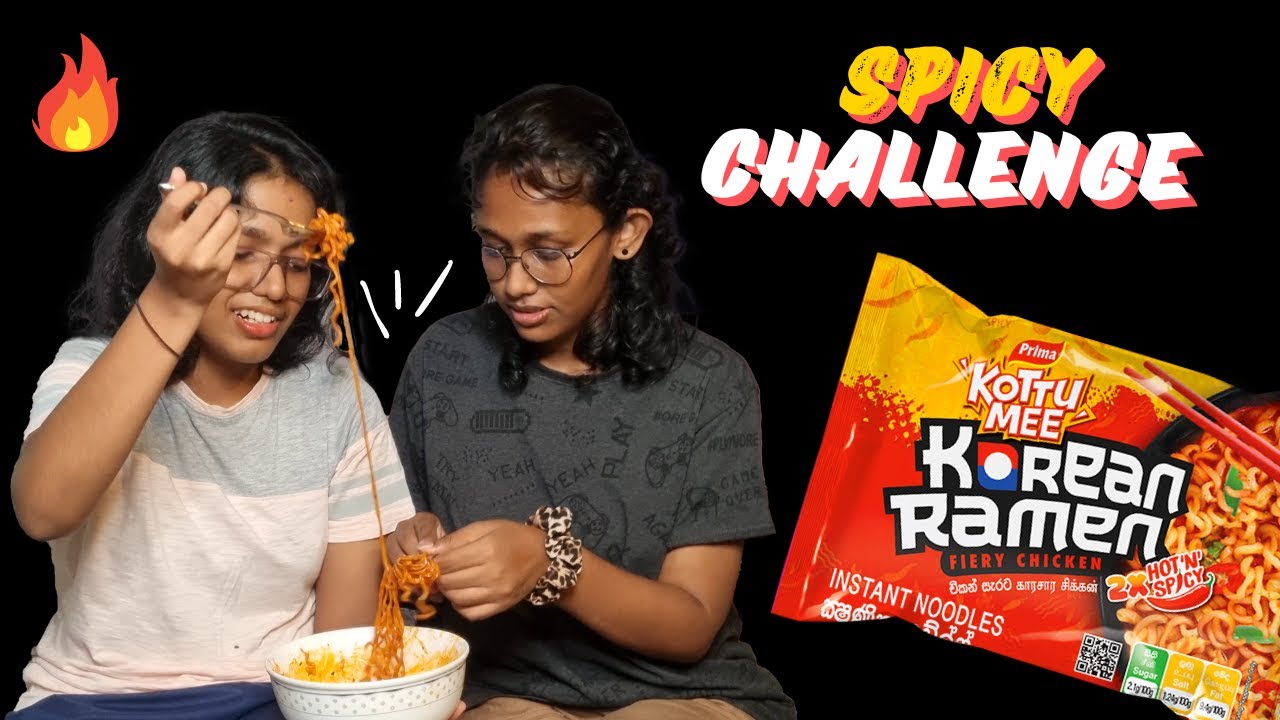 Trying the NEW Kottu Mee KOREAN RAMEN flavour (x100 spicy) 🔥 - YouTube