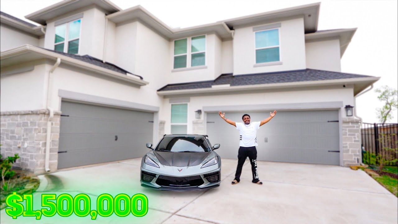 DRE WAY NEW $1.2 MILLION DOLLAR HOUSE TOUR! - YouTube