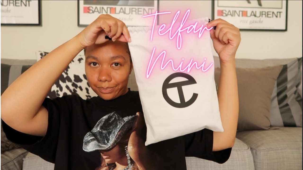 TELFAR MINI VS. TELFAR X MELISSA MINI: What fits inside - YouTube