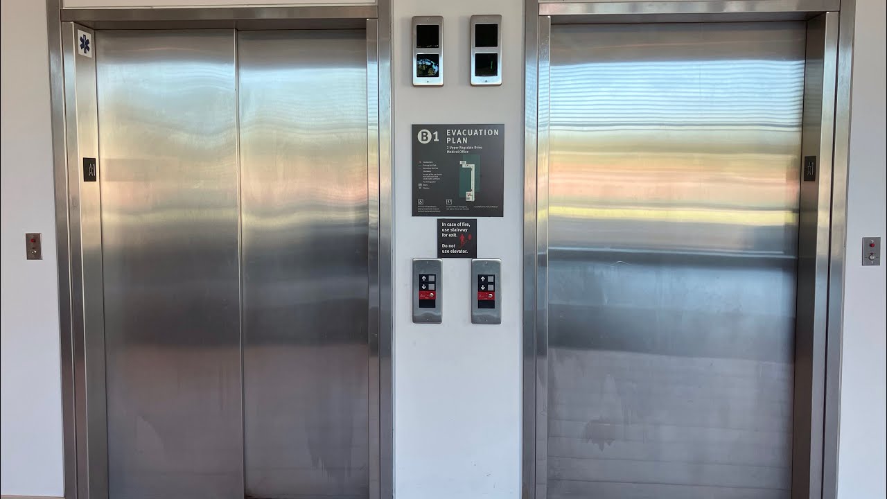 Very Pleasant Otis Series 1 Elevators at Montage Health - In-Depth ...