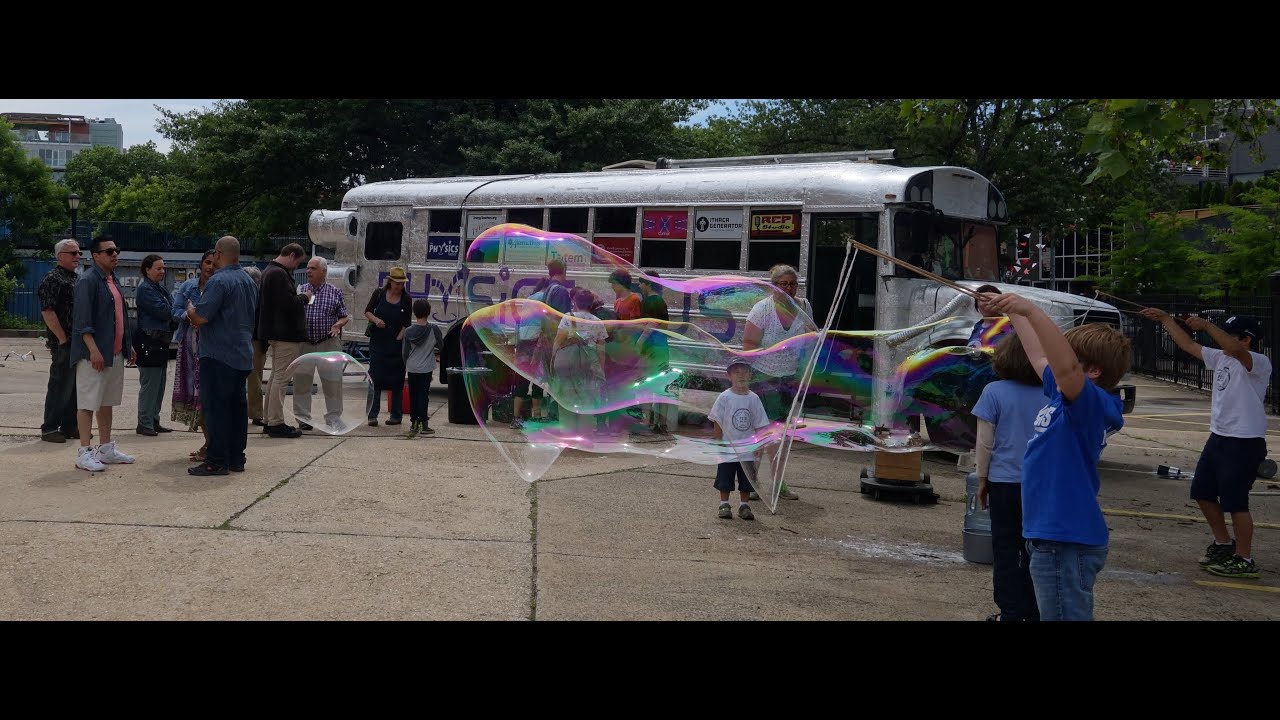 Physics Bus - A New Model for Engagement in Science - YouTube