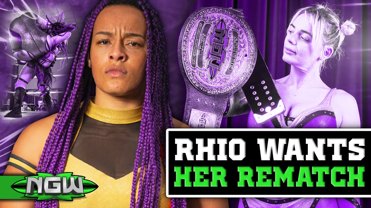 Rhio vs Lizzy Evo: The Story So Far! - NGW Womens Championship Match ...