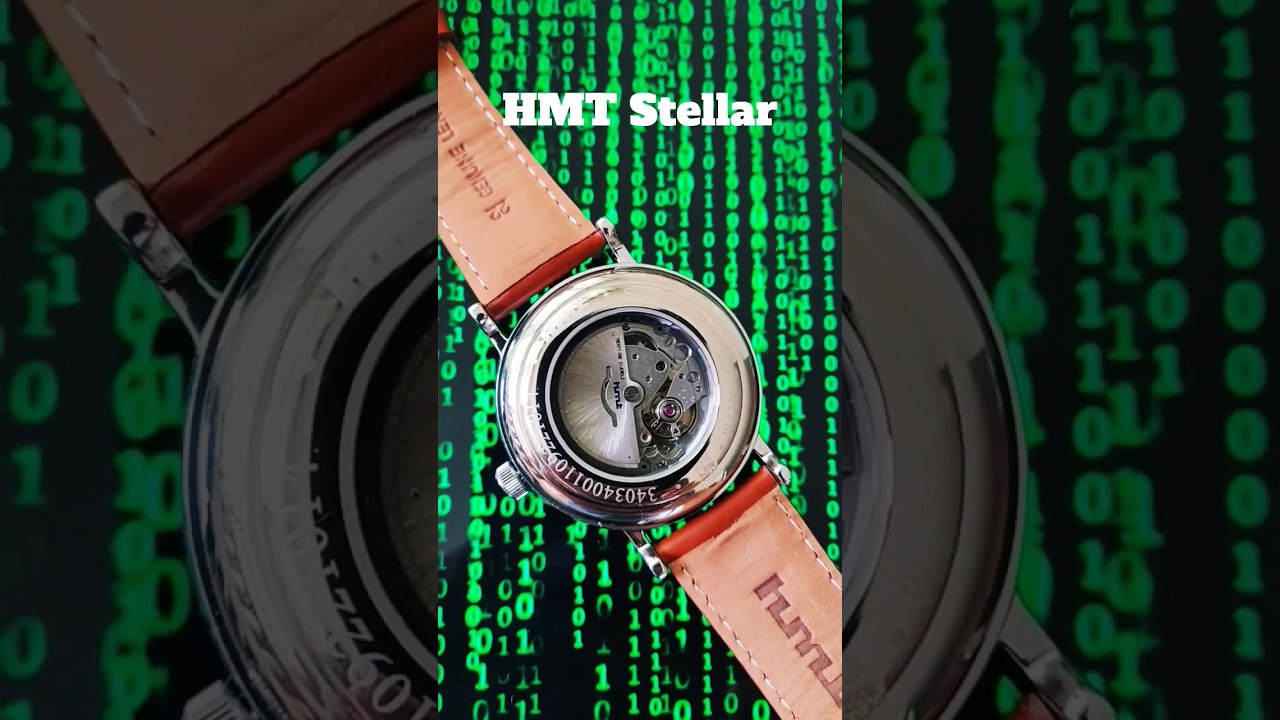 HMT Stellar Automatic Watch - YouTube
