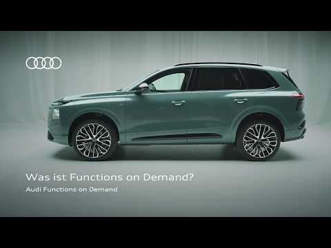 Was sind Audi Functions on Demand? Einfach erklärt