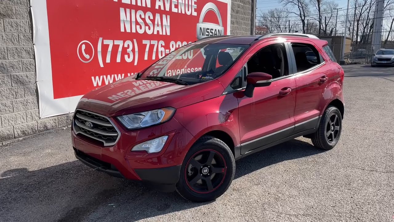 2018 Ford EcoSport Chicago, Matteson, Oak Lawn, Orland Park ...