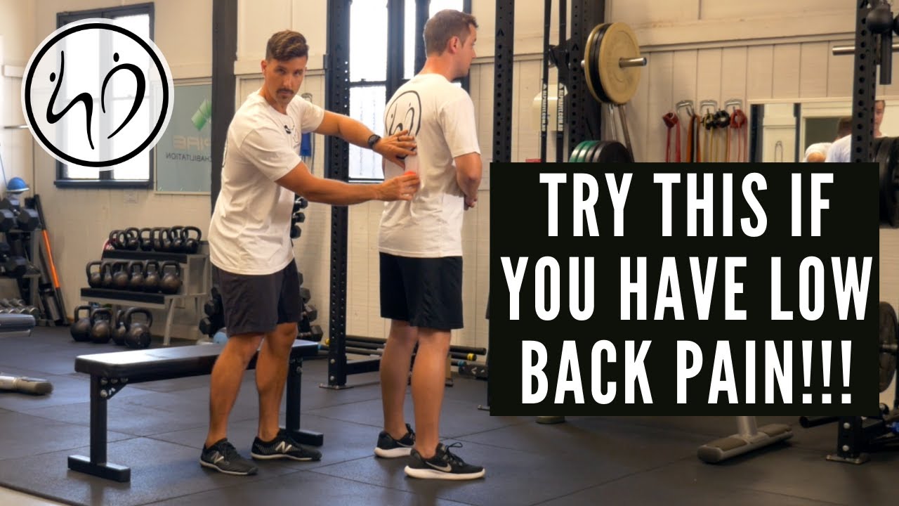 How to Fix Back Pain | Low Back Release - YouTube