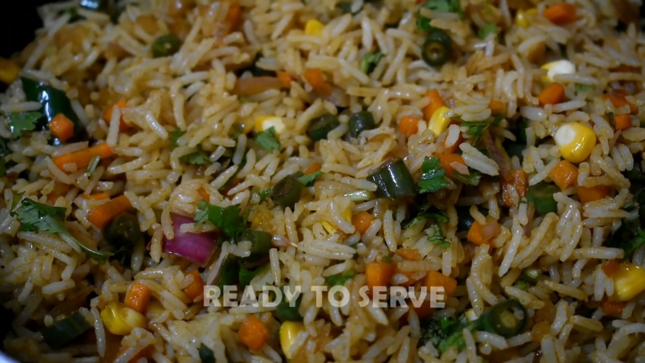 Sambar Fried Rice| Sambar fried rice recepie | 3 min fried rice - YouTube