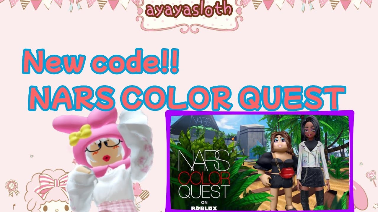 NEW CODE !!😱😍🥰NARS COLOR QUEST ️ - YouTube