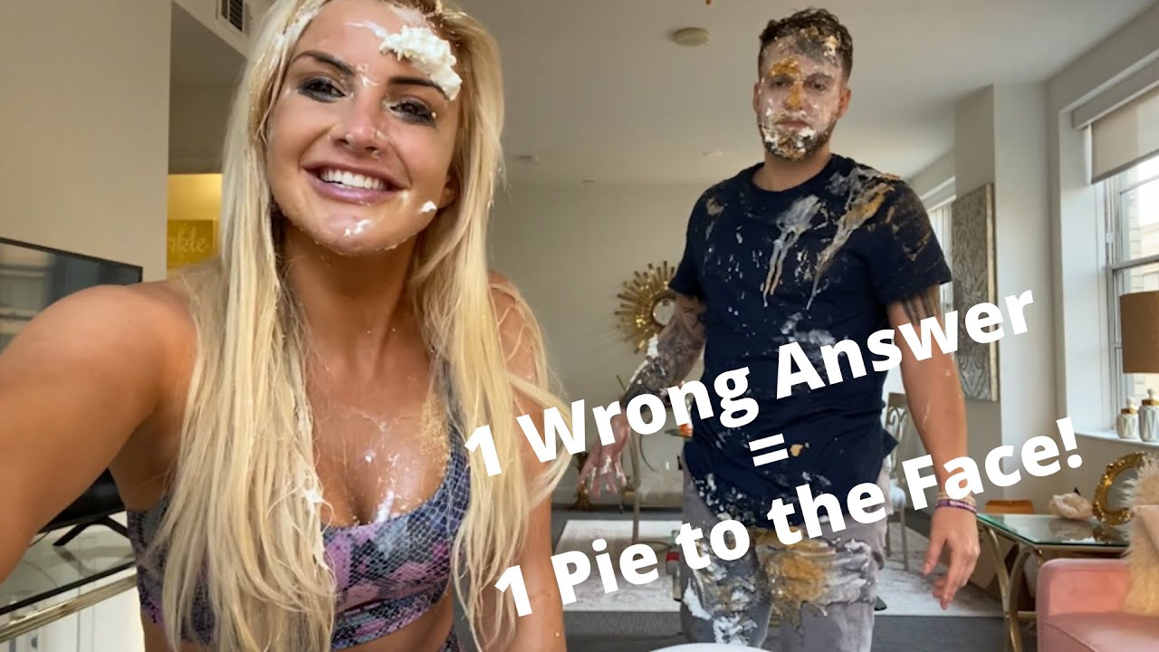 HOW WELL DO ME AND NICK KNOW EACH OTHER?? 1 WRONG ANSWER = 1 PIE TO THE ...
