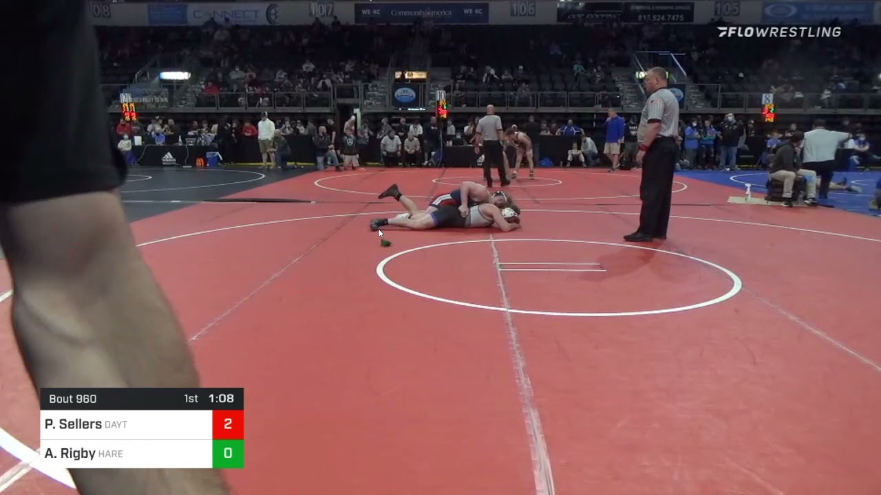192 lbs Consolation Preston Sellers, Dayton Christian vs Anthony Rigby ...