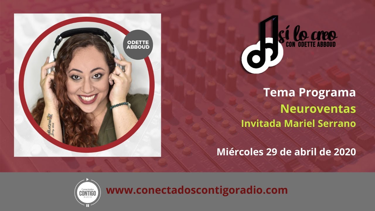 Nueroventas con Mariel Serrano - Programa Así Lo Creo - YouTube