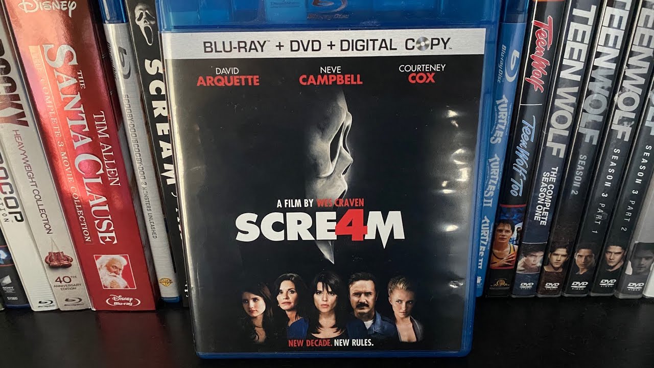 Scream 4 Blu-Ray Unboxing - YouTube