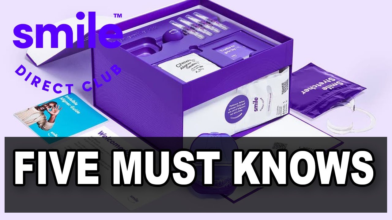 5 MUST KNOWS ABOUT ALIGNERS || smile direct club and Invisalign - YouTube