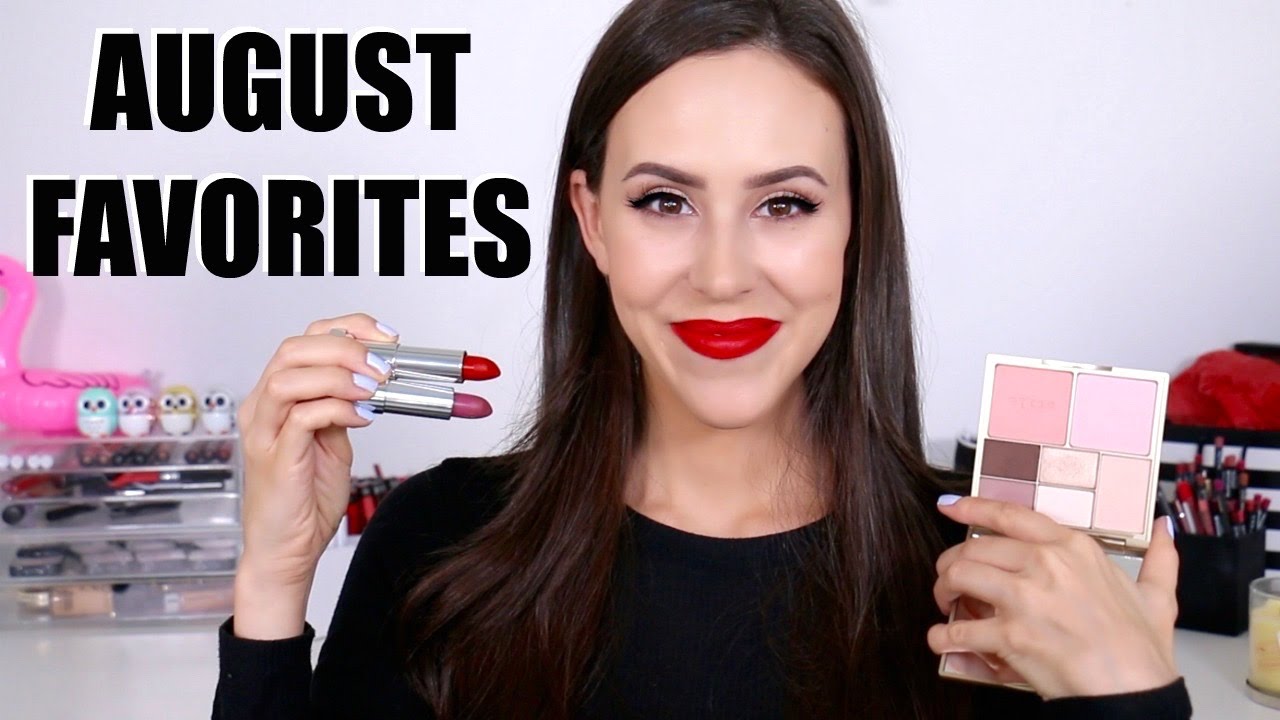 August Favorites 2016 + ANNOUNCEMENT | Beauty with Emily Fox - YouTube