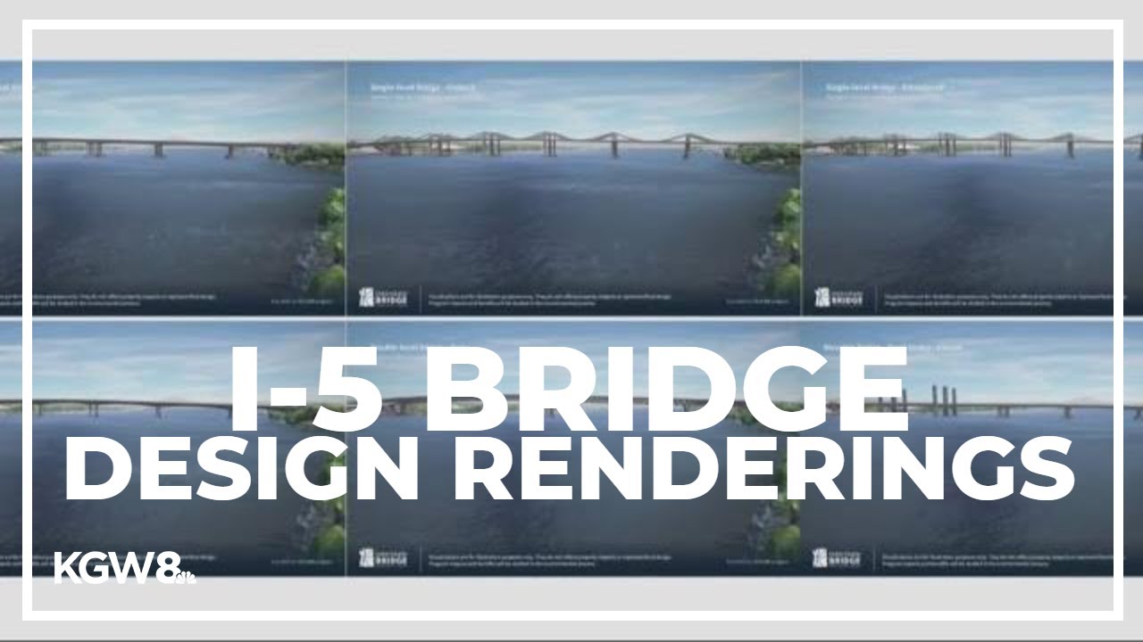 Interstate Bridge replacement team unveils first 3D images of design ...