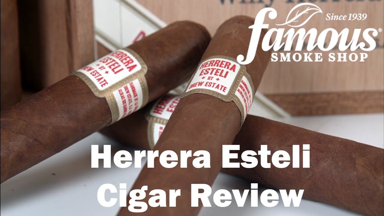 Herrera Esteli Cigars Review - Famous Smoke Shop - YouTube
