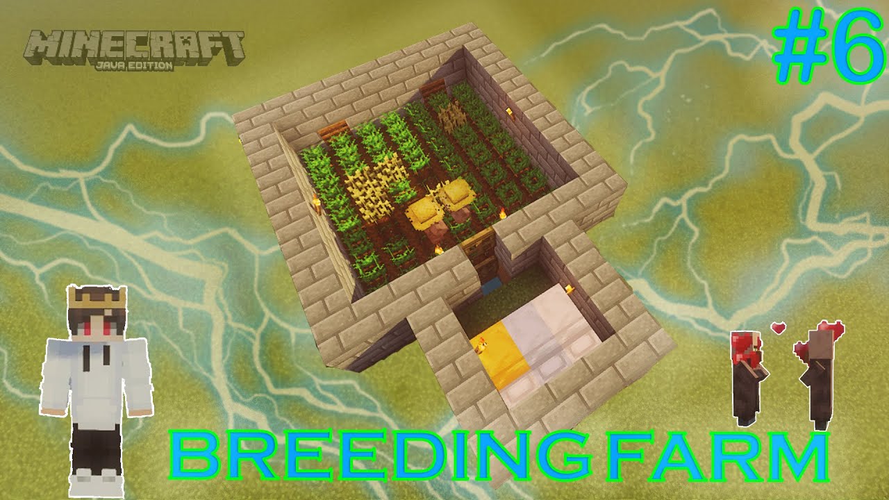 I MADE A BREEDING FARM FOR VILLAGERS | MINECRAFT JAVA EDITION | Episode ...