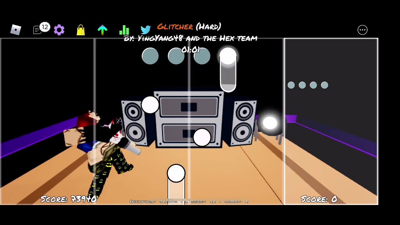 Glitcher - Hex (Funky Friday on mobile) 92.68% accuracy - YouTube