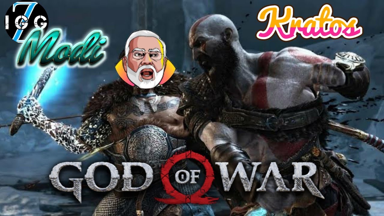 GOW 2018 - kratos vs modi and magni - YouTube