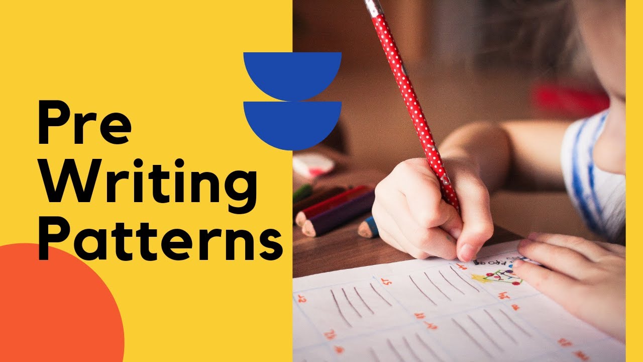 Pre Writing Patterns || Kindergarten Activities || How to make your ...