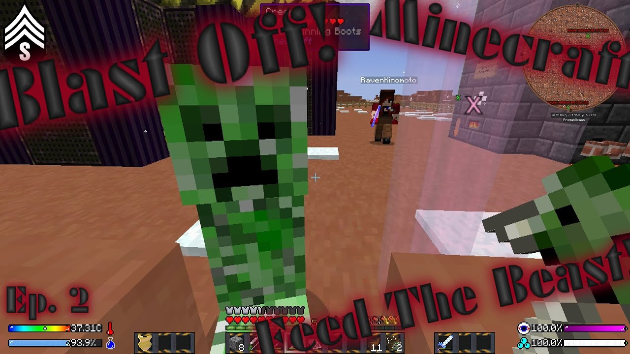 Blast Off Minecraft Modpack Episode 2 | We're Getting There! - YouTube