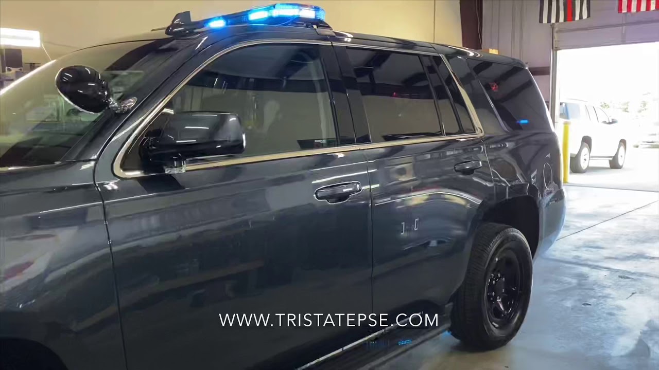 2019 Chevy Tahoe SSV Install for The City of Trenton Police Dept. - YouTube