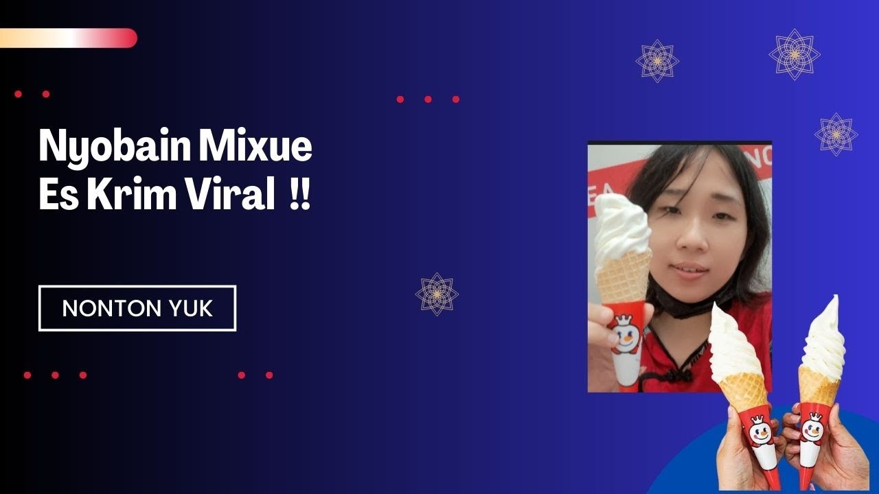 Nyobain Mixue Es Krim Viral Tanjung Duren Street Food #mixue #eskrim #fyp #tiktok #tiktokviral ...