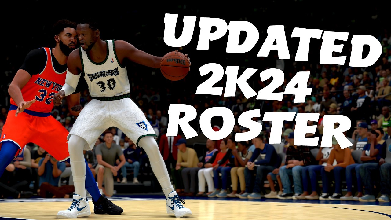How To Get Updated NBA 2K24's Roster - YouTube